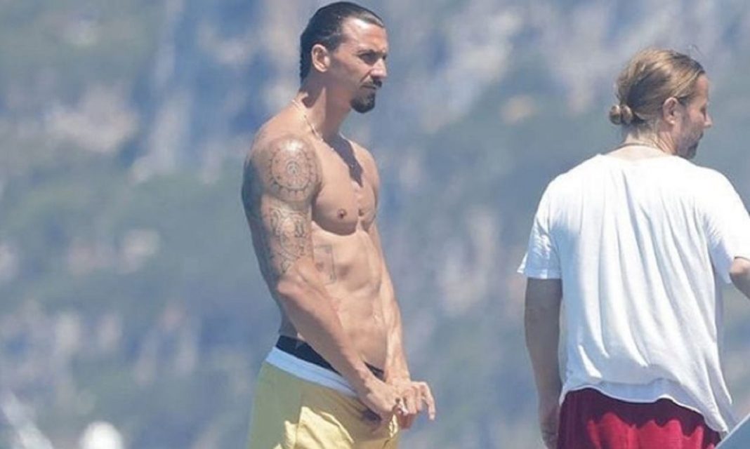 Zlatan Ibrahimovic, a 40 anni fisico da urlo: i segreti della sua forma