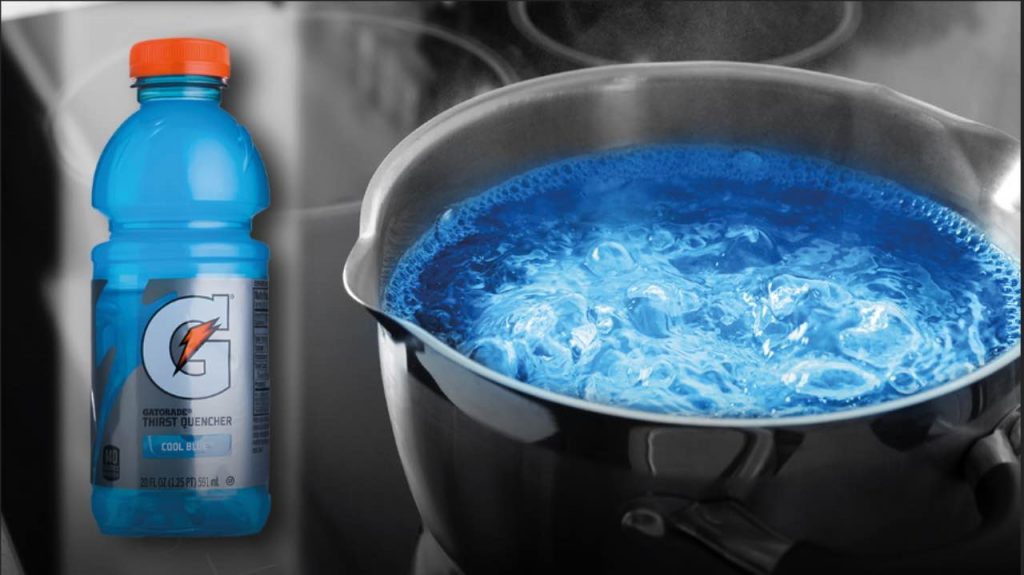 Pasta al Gatorade, la follia parte dall'Italia: ricca di sali minerali